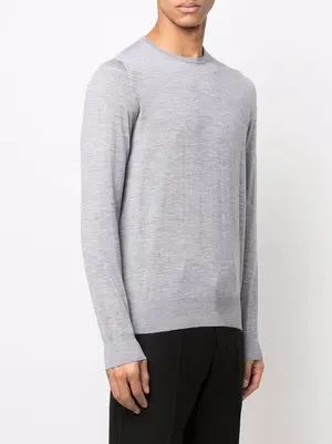 Bruno Manetti Crew-neck Fine-knit Jumper