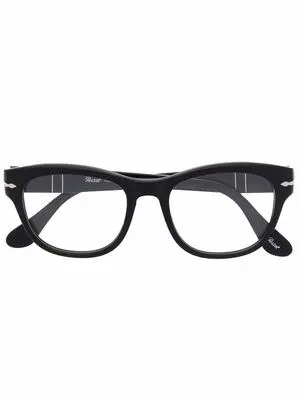 Persol Round Frame Eyeglasses - Black