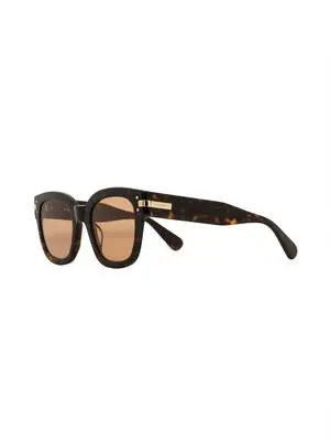Amiri Classic Logo Square Frame Sunglasses