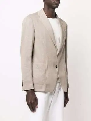 LARDINI Classic Tailored Blazer