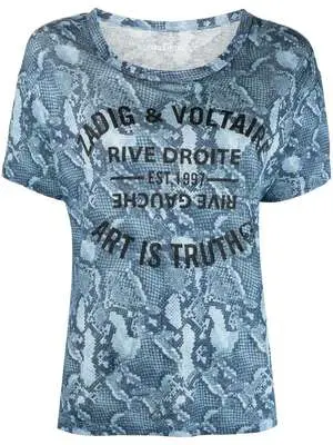 Zadig&Voltaire Marta Wild Blason T-shirt