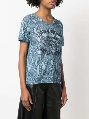 Zadig&Voltaire Marta Wild Blason T-shirt