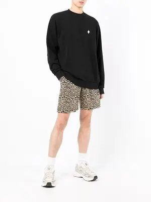 COUNTY OF MILAN Logo Print Cotton Sweatshirt
