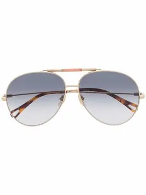Chloé Gradient Pilot Sunglasses