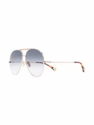 Chloé Gradient Pilot Sunglasses