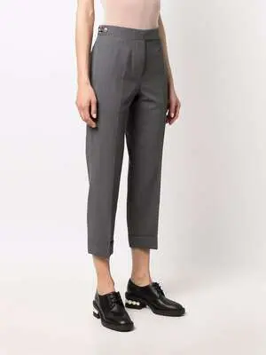 Thom Browne Cropped Trousers - Grey