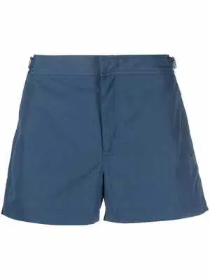 Orlebar Brown Side Buckle-detail Swim Shorts - Blue