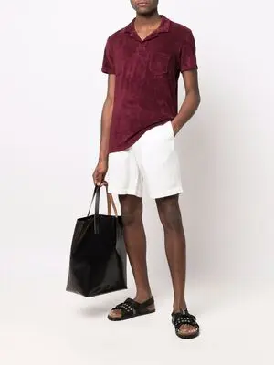 Orlebar Brown Cotton-linen Blend Chino Shorts
