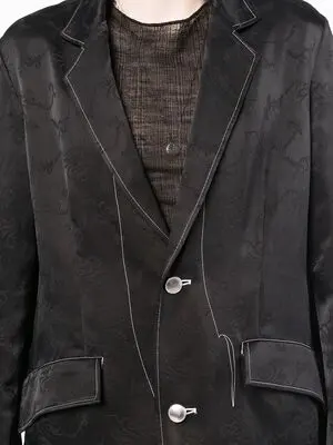SULVAM Contrast-stitched Jacket