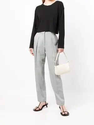GOODIOUS Tapered-leg Trousers
