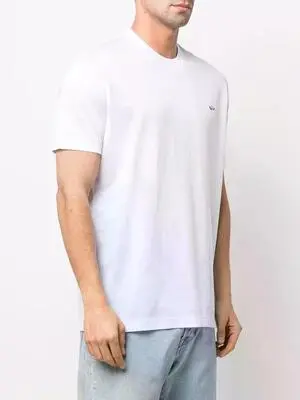 Paul & Shark Logo-patch Cotton T-shirt - Neutrals
