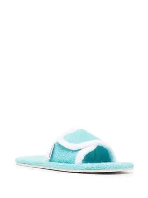 Senso Iris Towelling Slides - Blue