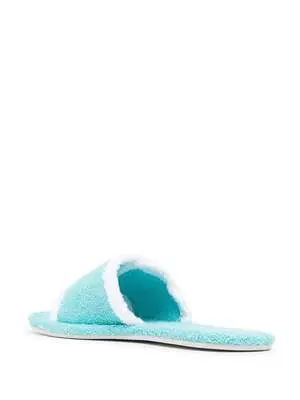 Senso Iris Towelling Slides - Blue