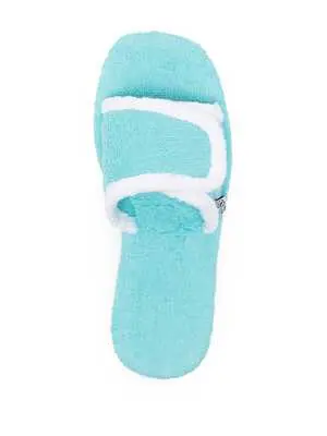 Senso Iris Towelling Slides - Blue