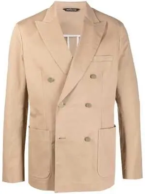 TONELLO Double-breasted Fitted Blazer
