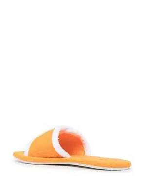 Senso Iris Towelling Sandals - Orange