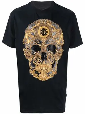 Philipp Plein Baroque Skull-print T-shirt