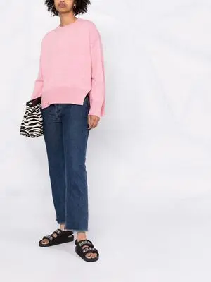 BARRIE Iconic Cashmere Pullover - Pink