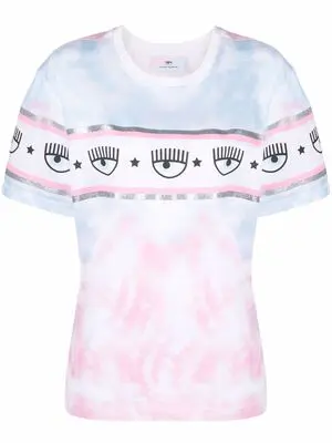 CHIARA FERRAGNI Eye-motif T-shirt