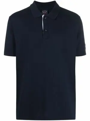 Paul & Shark Logo-print Short-sleeved Polo Shirt