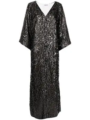 BARUNI Embellished Maxi Dress