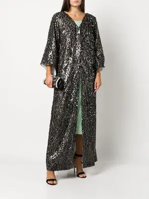 BARUNI Embellished Maxi Dress