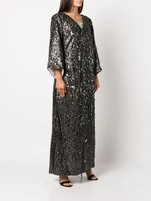 BARUNI Embellished Maxi Dress