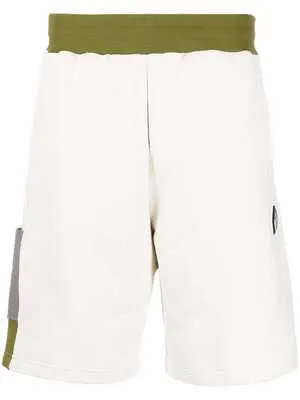 A-COLD-WALL* Two-tone Panel Shorts - Neutrals