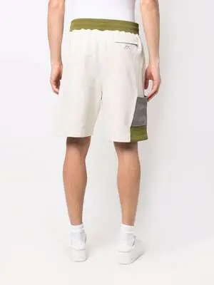A-COLD-WALL* Two-tone Panel Shorts - Neutrals