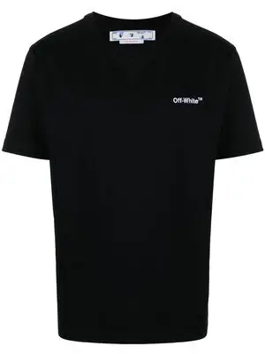 Off-White Helvetica Short-sleeve T-shirt - Black
