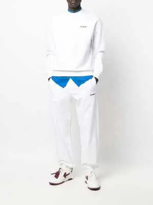 Off-White Helvetica Crew-neck Sweatshirt