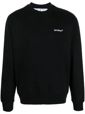 Off-White Helvetica Logo-print Sweatshirt