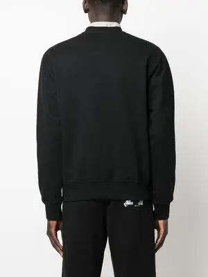 Off-White Helvetica Logo-print Sweatshirt
