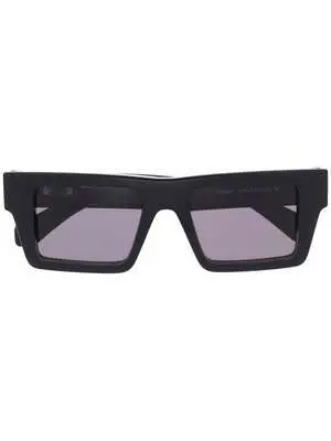 Off-White Nassau Rectangular-frame Sunglasses - Black