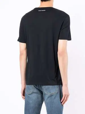 Armani Exchange Logo-print T-shirt - Blue