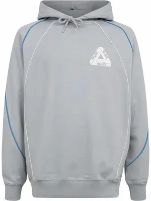 PALACE Sidewinder Drawstring Hoodie - Grey