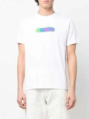 Off-White Weed Hands Off Logo-print T-shirt