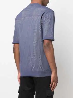DIESEL® Logo-print Mesh T-shirt