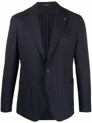 Tagliatore Single-breasted Virgin-wool Blazer