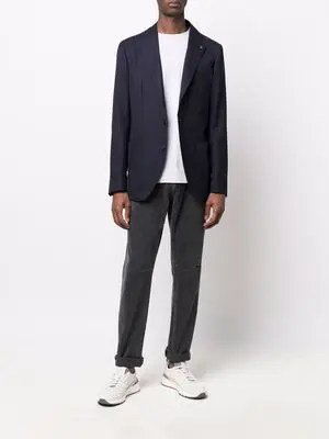 Tagliatore Single-breasted Virgin-wool Blazer
