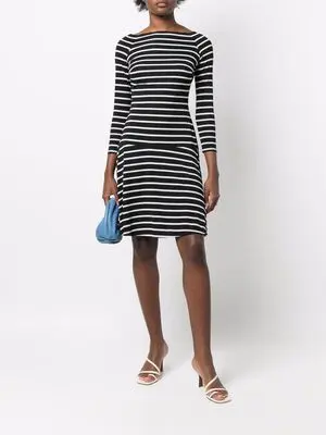 Ralph Lauren Stripe-print Mini Dress
