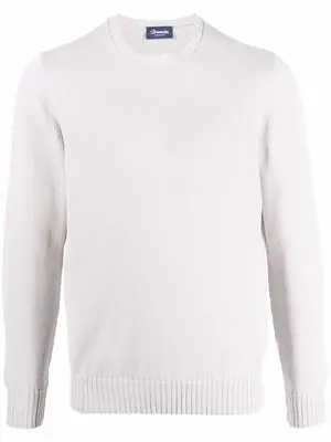 DRUMOHR Round-neck Jumper - Grey