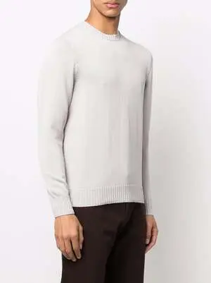 DRUMOHR Round-neck Jumper - Grey