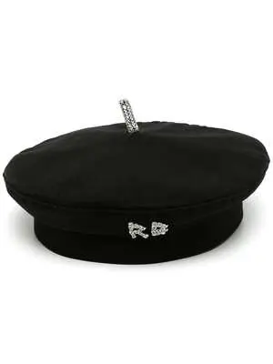 Ruslan Baginskiy Crystal-ebellished Beret