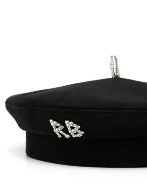Ruslan Baginskiy Crystal-ebellished Beret