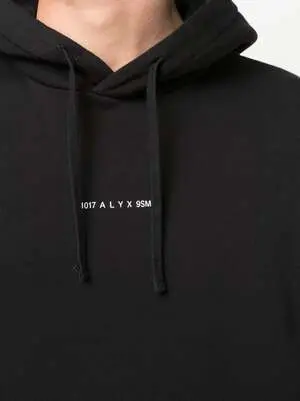 1017 Alyx 9sm Logo-print Cotton Hoodie
