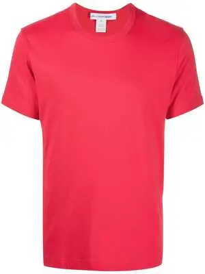 Comme Des Garçons Logo-print Cotton T-shirt - Red