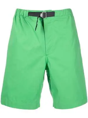 Kenzo Belted Logo Patch Shorts