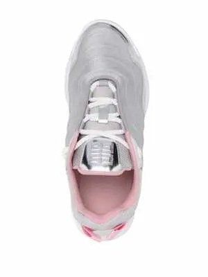 Givenchy Metallic-effect Leather Sneakers