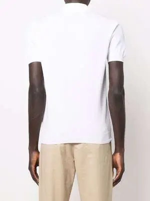 FILERIA Ribbed-trim Cotton Polo Shirt